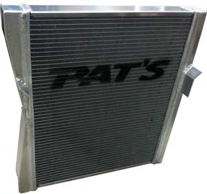 DOUBLE PASS CROSS FLOW RADIATOR